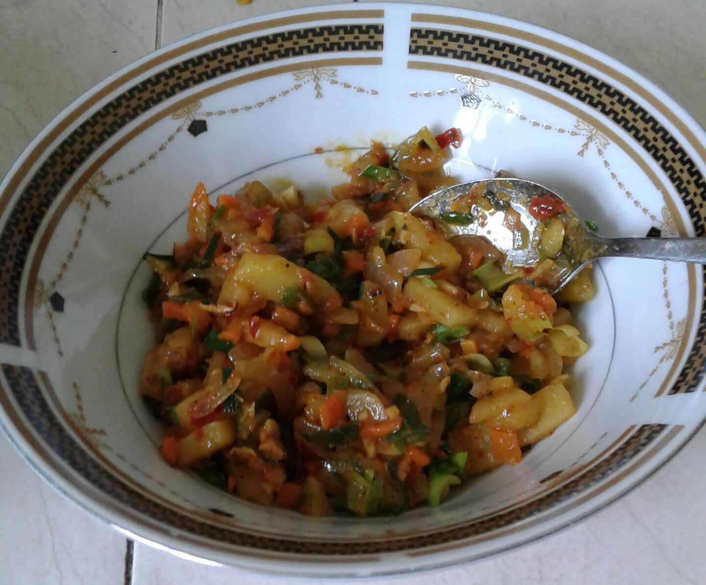 VEGETABLE ROTTI “එලවලු රොටී” ~ Sandy Foods | Sri Lanka