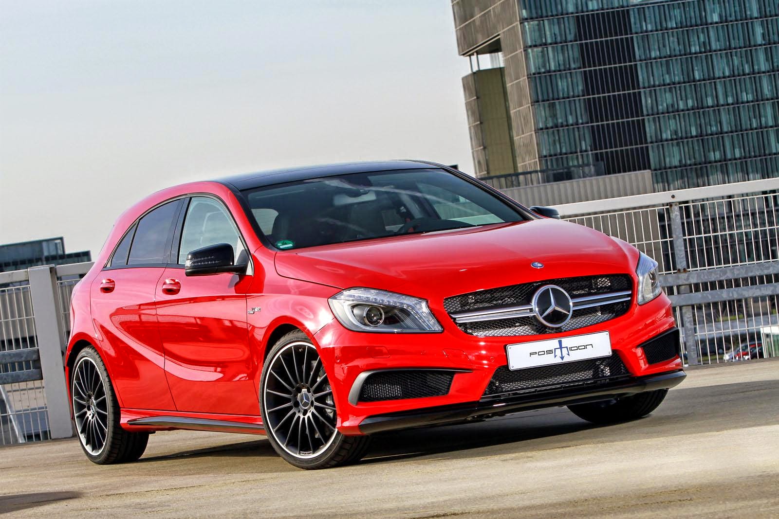 Mercedes-Benz W176 A45 AMG by Posaidon | BENZTUNING