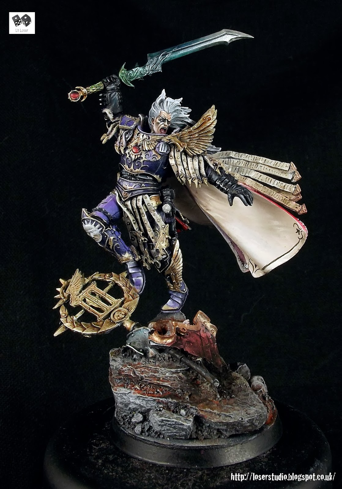 The Phoenician Fulgrim, Primarch of the Emperor's Children, Third ...