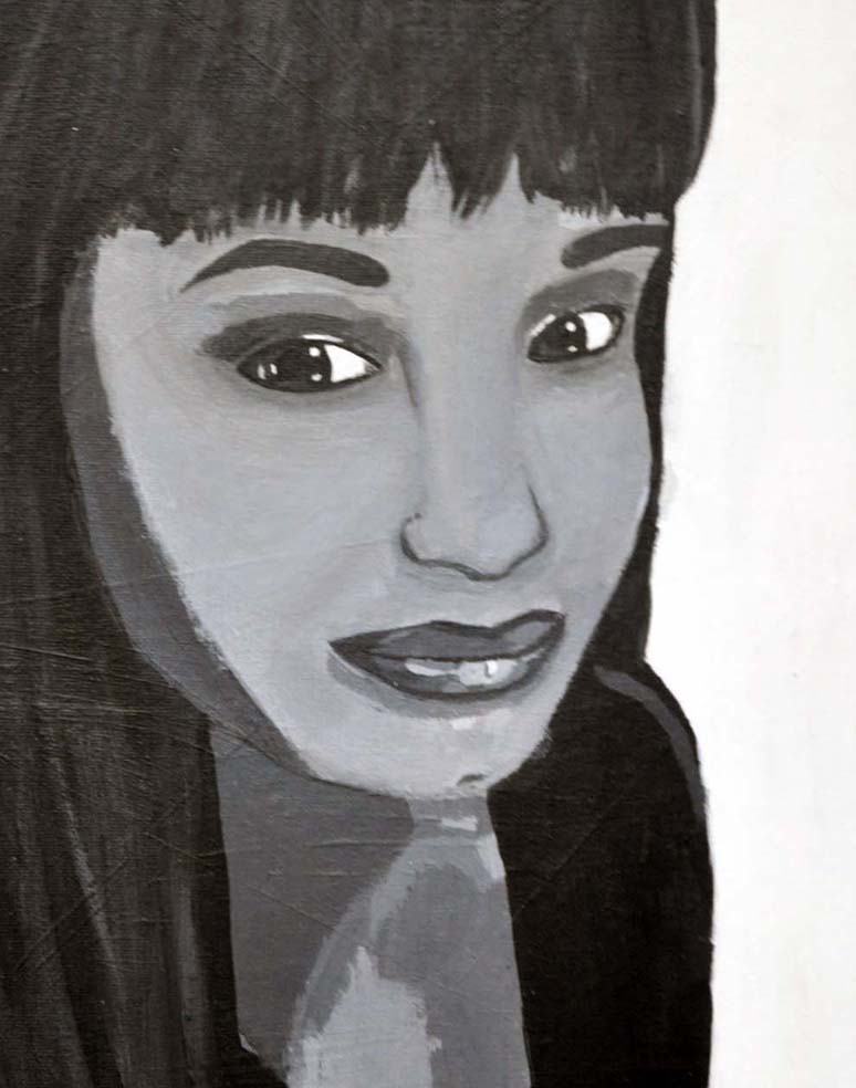 Student Art: Achromatic Portraits