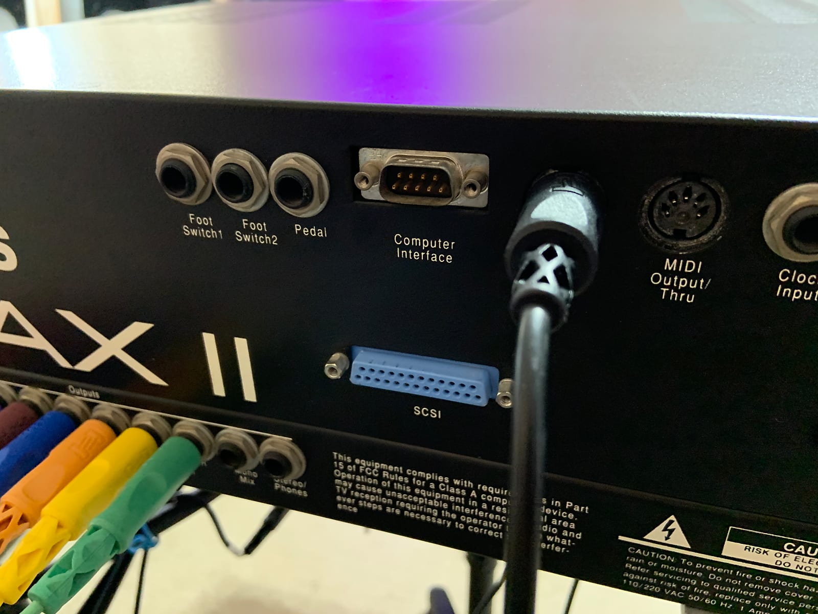 MATRIXSYNTH: Emu Emax Rack SN 0200258