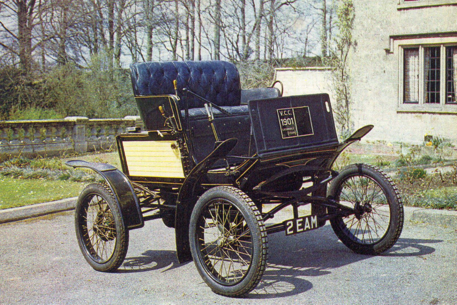 transpress nz: 1901 Locomobile steam car