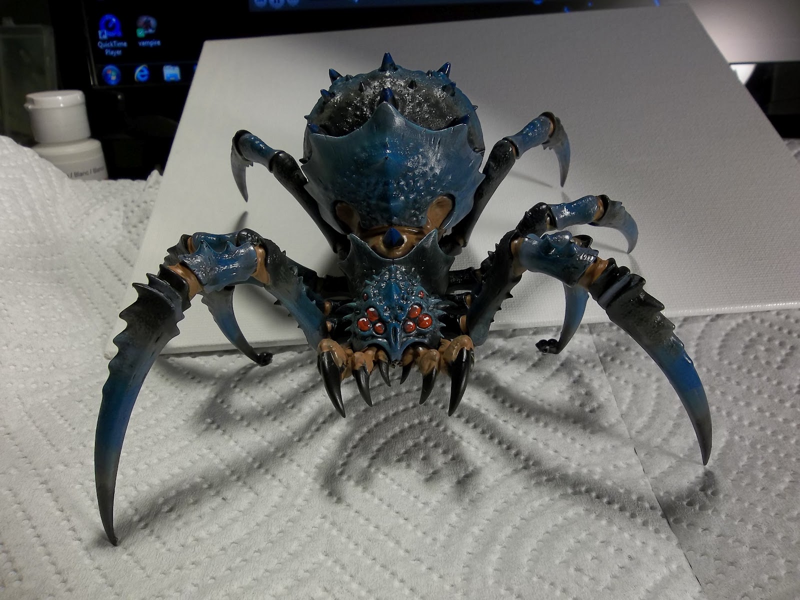 The Mad Painter: Arachnarok Spider - Blending!