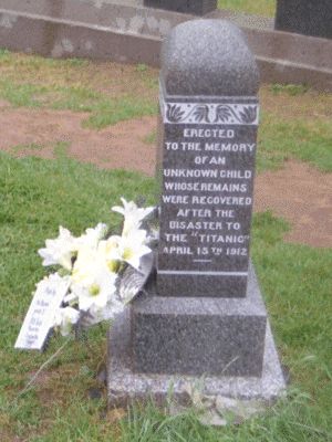 A Grave Interest: Remembering the Victims of the Titanic, 100 Years Later