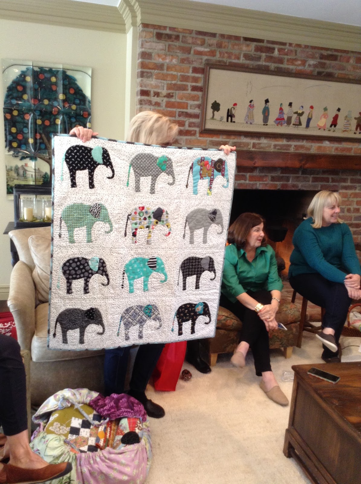 Timeless Traditions: A day with quilting friends.....