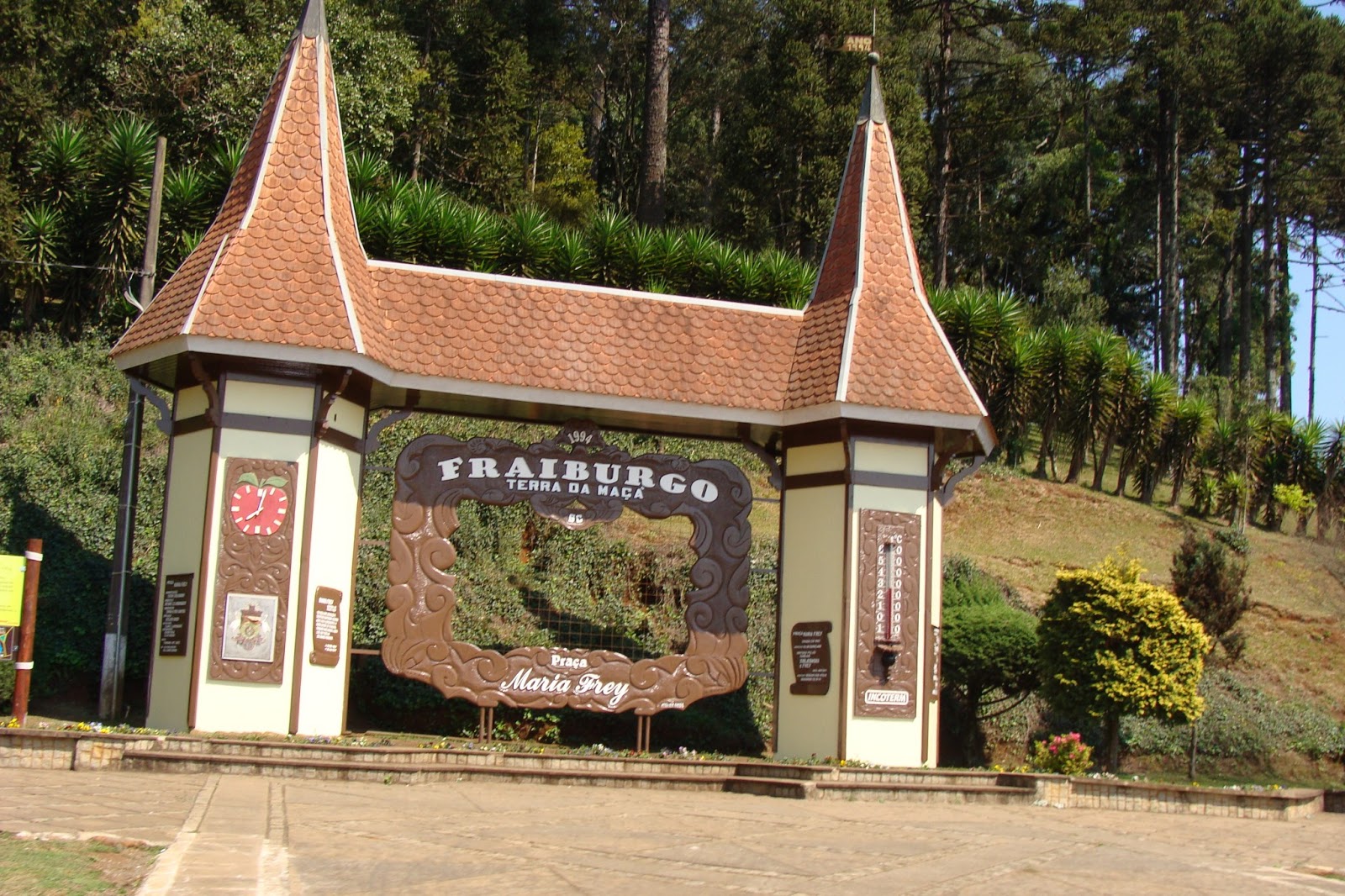 Corazza Viagens: Fraiburgo SC, Terra da maça.