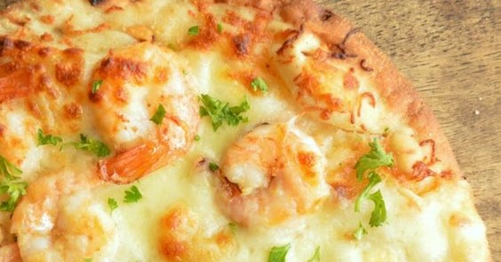 Shrimp Scampi Flatbread Recipe - Girls Dishes