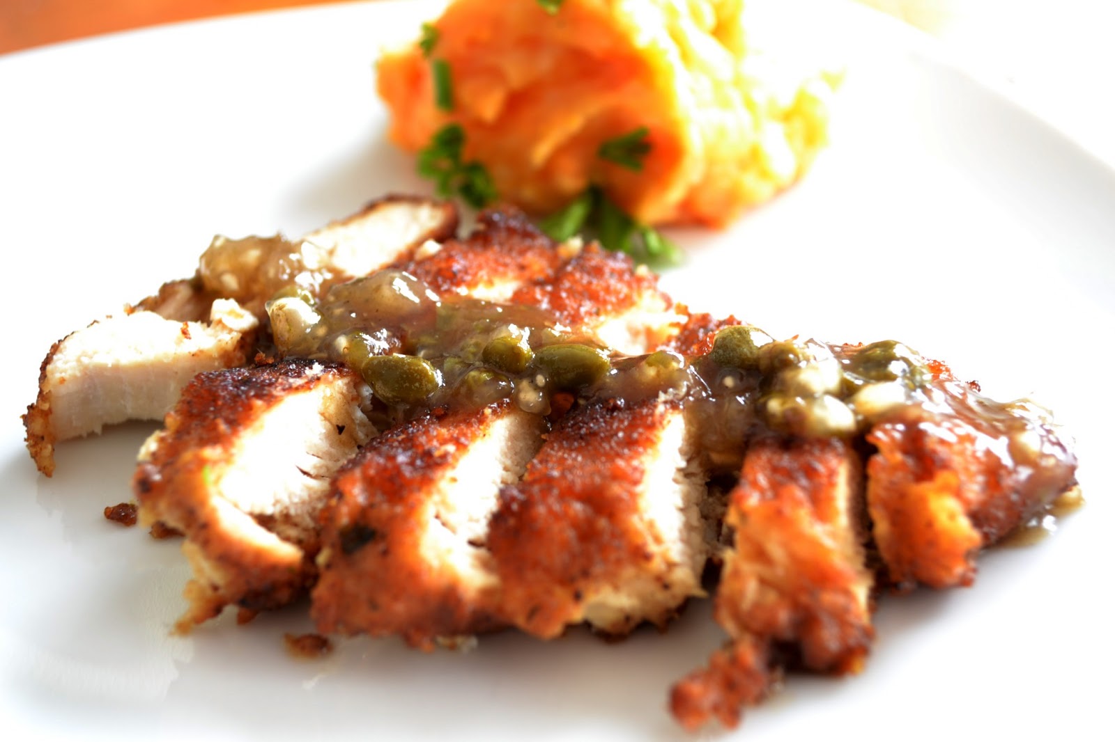 NEVER BLAND RECIPES: Chicken Picatta