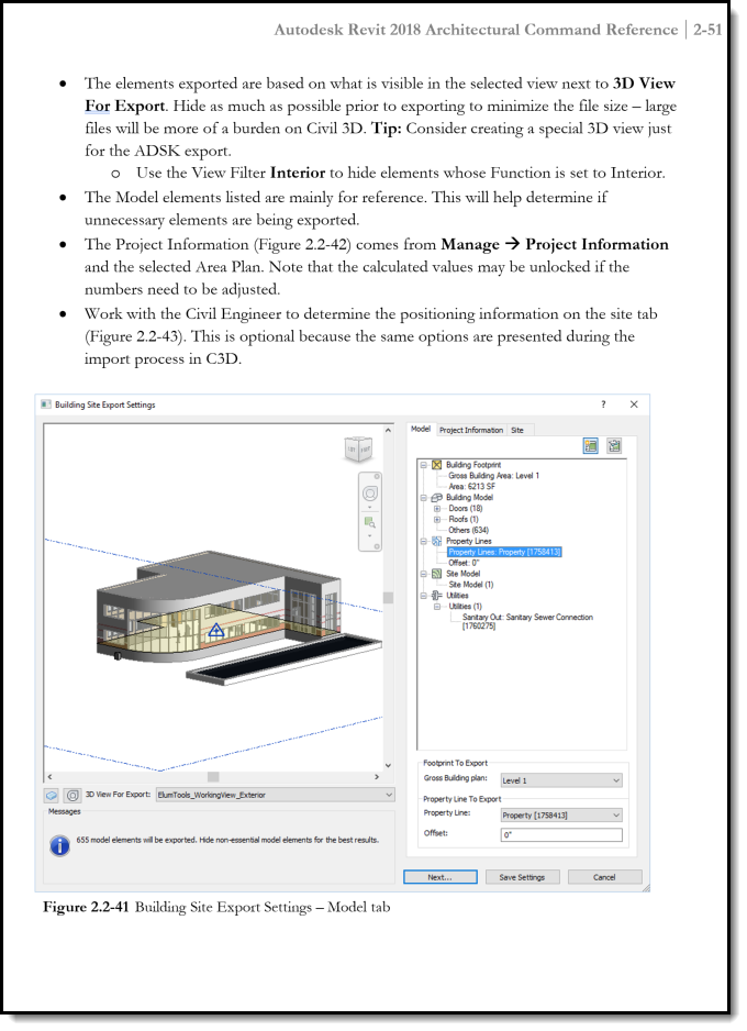 BIM Chapters: Revit 2018 Export to Building Site; Pages from Revit 2018 ...
