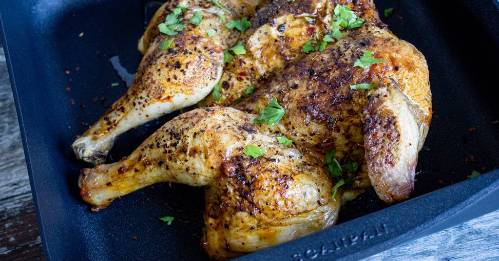 Spatchcock Chicken Recipe | A Glug of Oil
