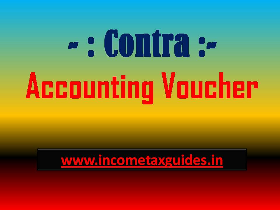 Contra Voucher Tally Accounting Software Income Tax GST India contra-voucher-tally-accounting-software-income-tax-gst-india