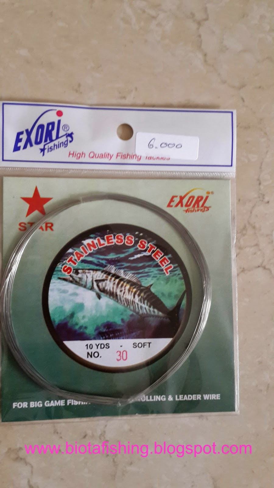 ANEKA BENANG PANCING: JUAL ANEKA TALI SLING EXORI STAINLESS STEEL 10 ...