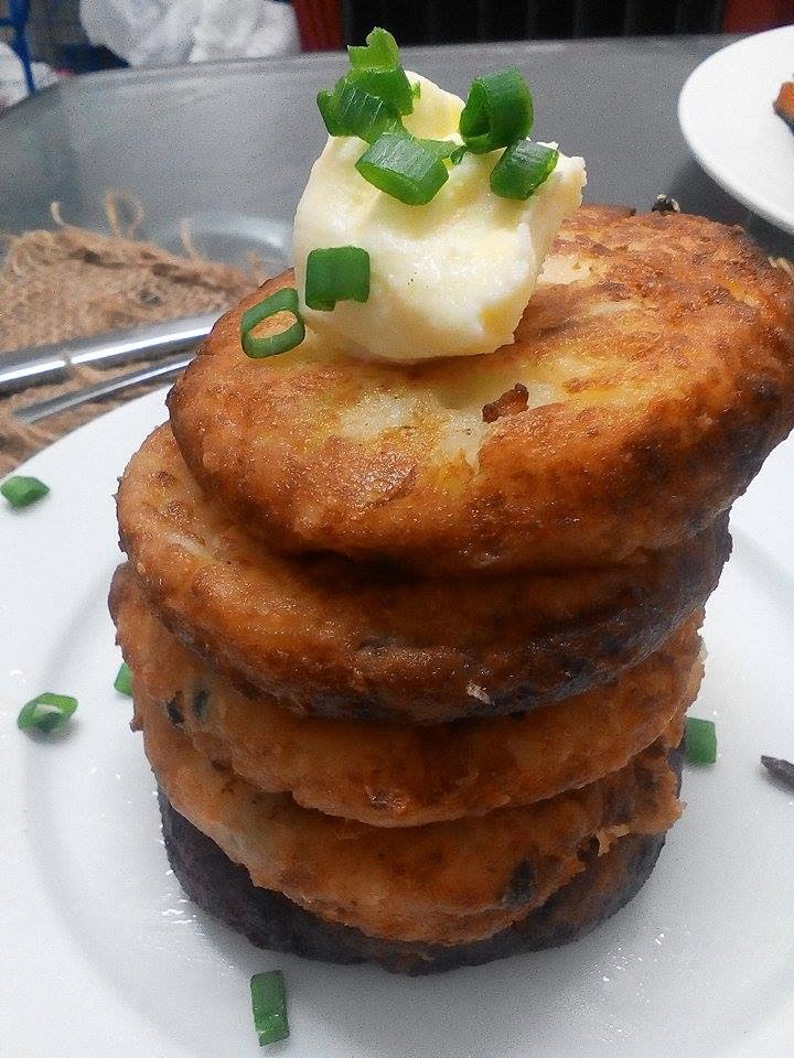 PATYSKITCHEN: CHEESY POTATO PANCAKE / PANKEK KENTANG BERKEJU