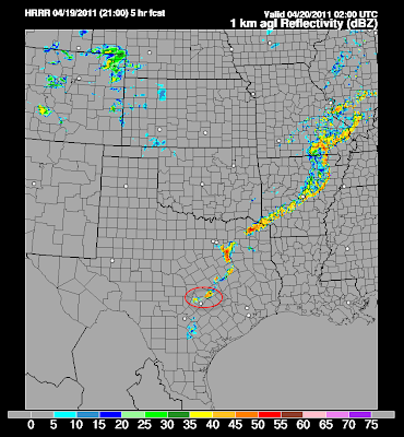 The Original Weather Blog: Weather 1, Computer Model 0 (In Texas ...