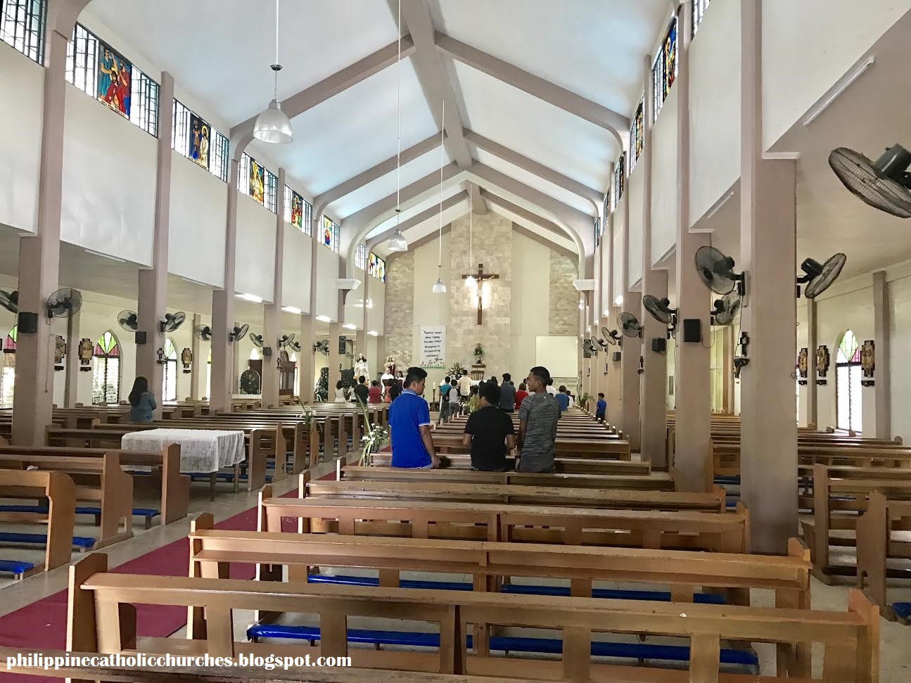 Philippine Catholic Churches: SAN ROQUE PARISH CHURCH, San Felipe, Zambales