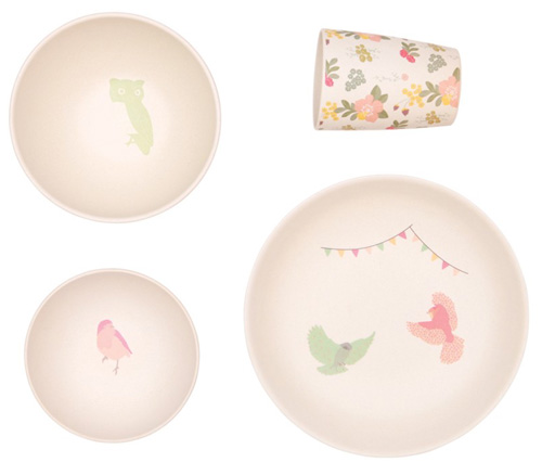 My Owl Barn: Love Mae Bamboo Dinnerware Collection