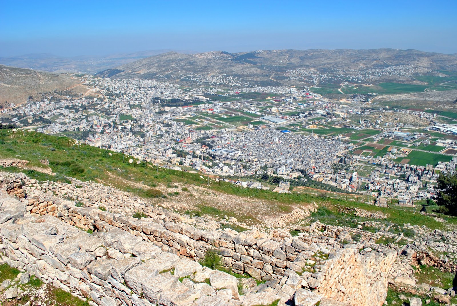 the Grabers: Mt. Gerizim site