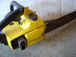 VINTAGE CHAINSAW COLLECTION: MCCULLOCH GROUP OF SAWS.