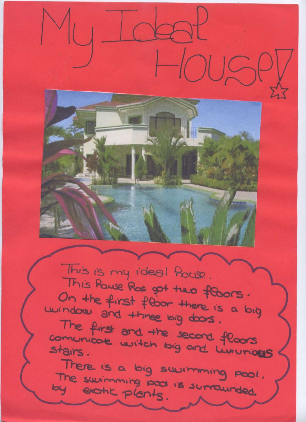 InEnglish: My ideal house