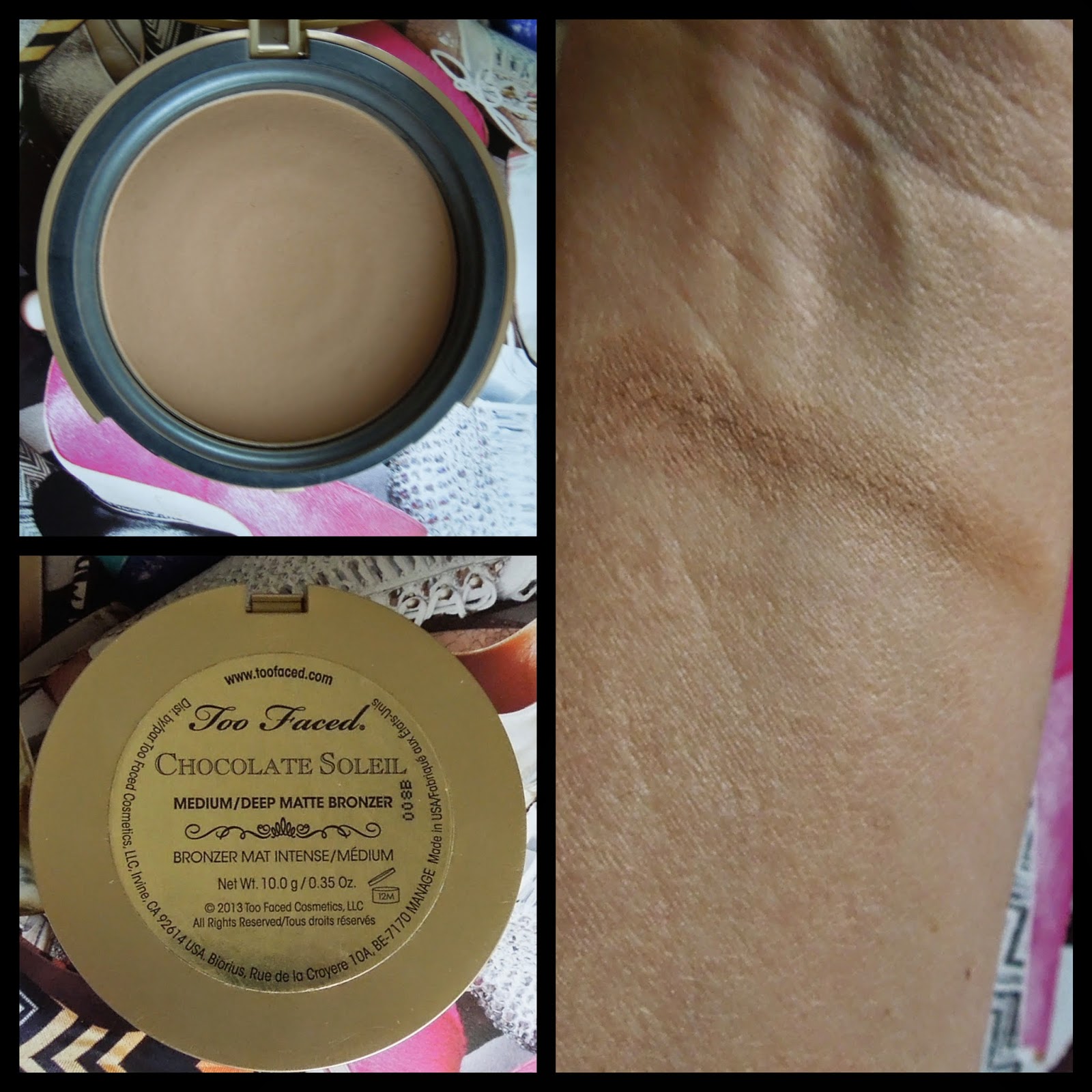 Casey Ferguson: Too Faced Bronzers