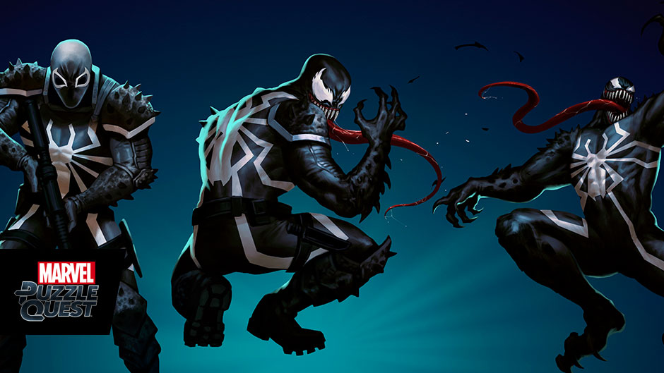 The Venom Site: agent venom is coming to puzzle quest