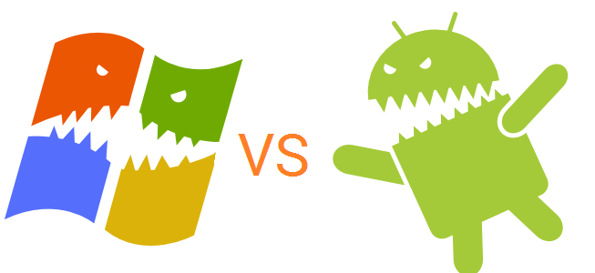 WINDOWS VS ANDROID | TEPLERRY