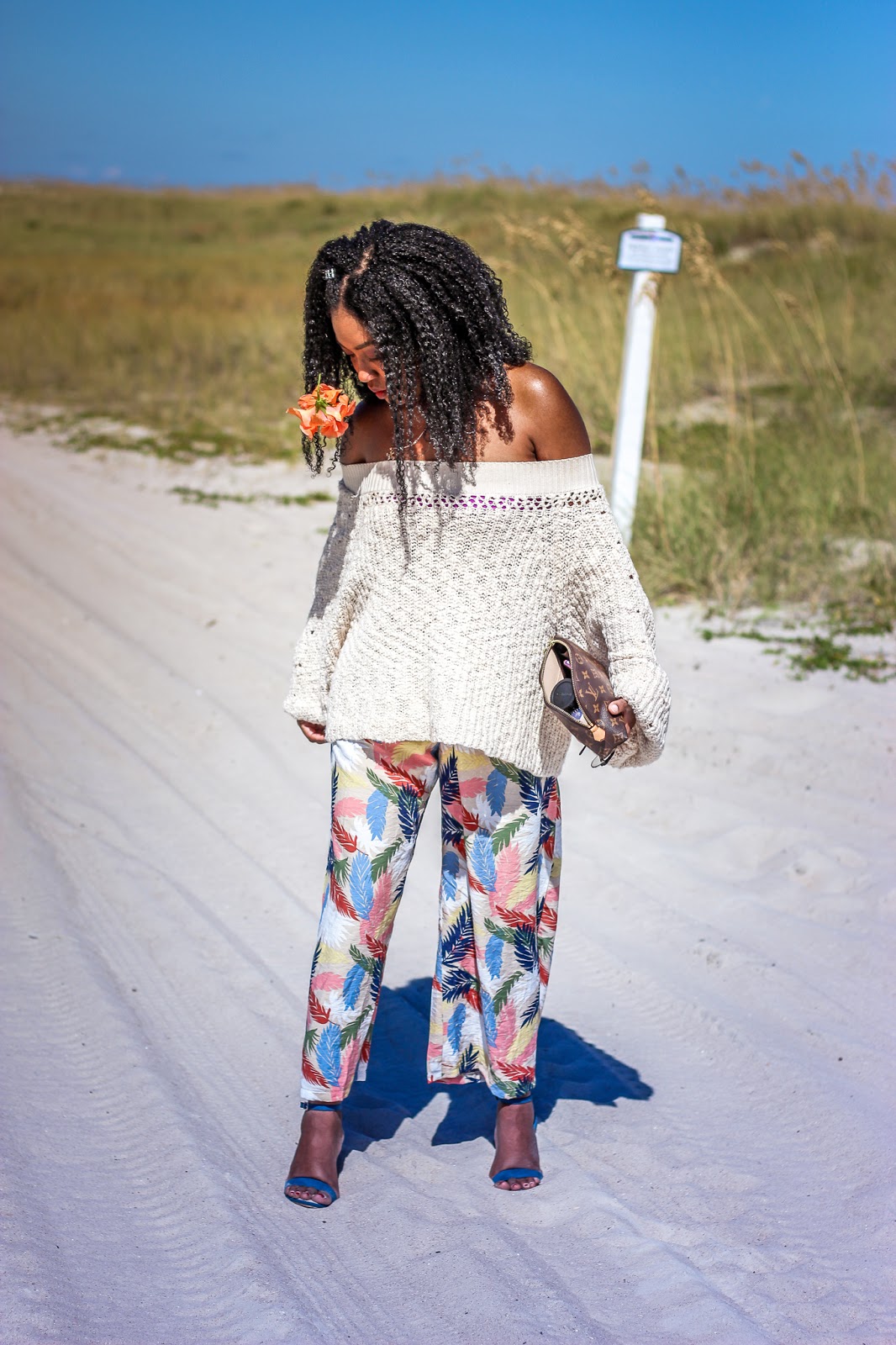 Amelia Island Vacation Lookbook: Oversized Sweater x2 + Trousers ...