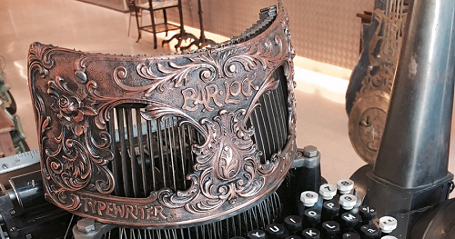 Bayou Renaissance Man: Typewriter heaven