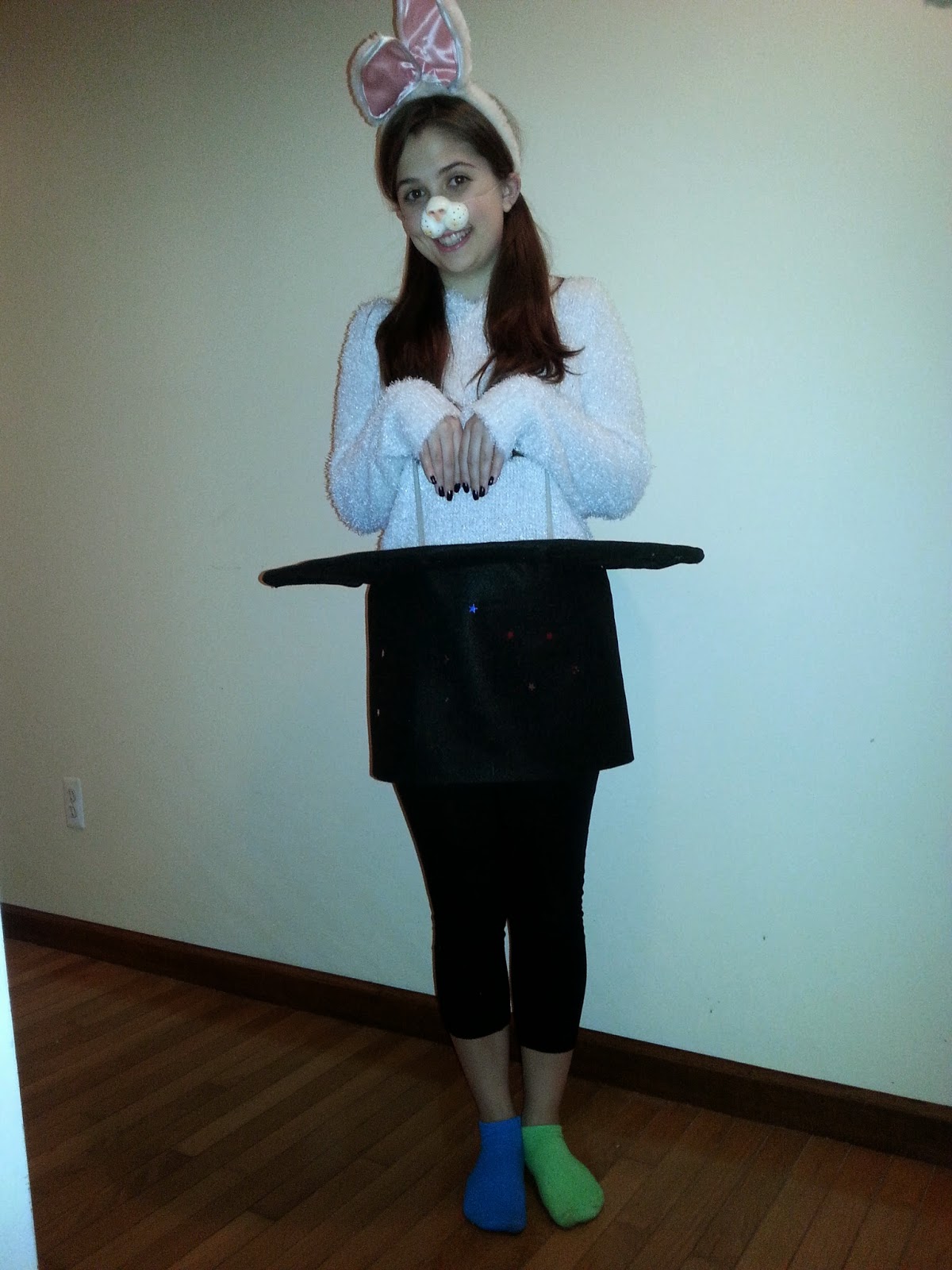 Healthy Crafty Mom : Magician's Rabbit in a Hat Costume