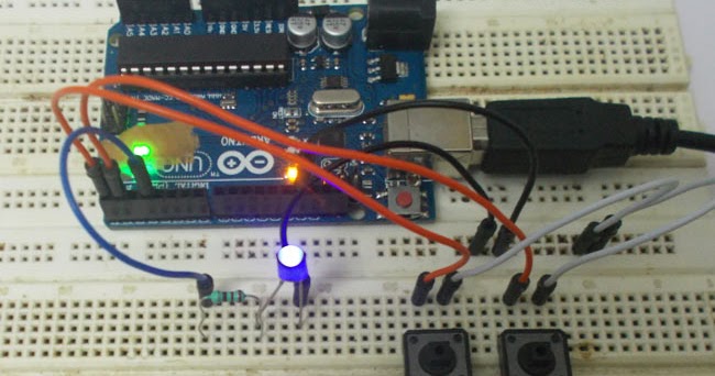 Arduino Based LED Dimmer using PWM - Internet of Things