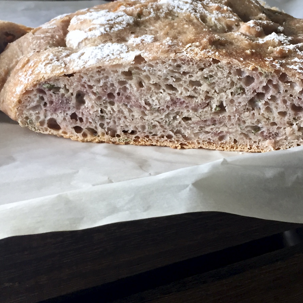 All That's Left Are The Crumbs: Red Wine Rosemary Bread ~ #BreakBakers