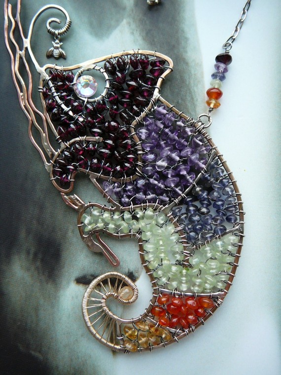 Iconic Wire Work Jewelry by Cleopatra Kerckhof / The Beading Gem