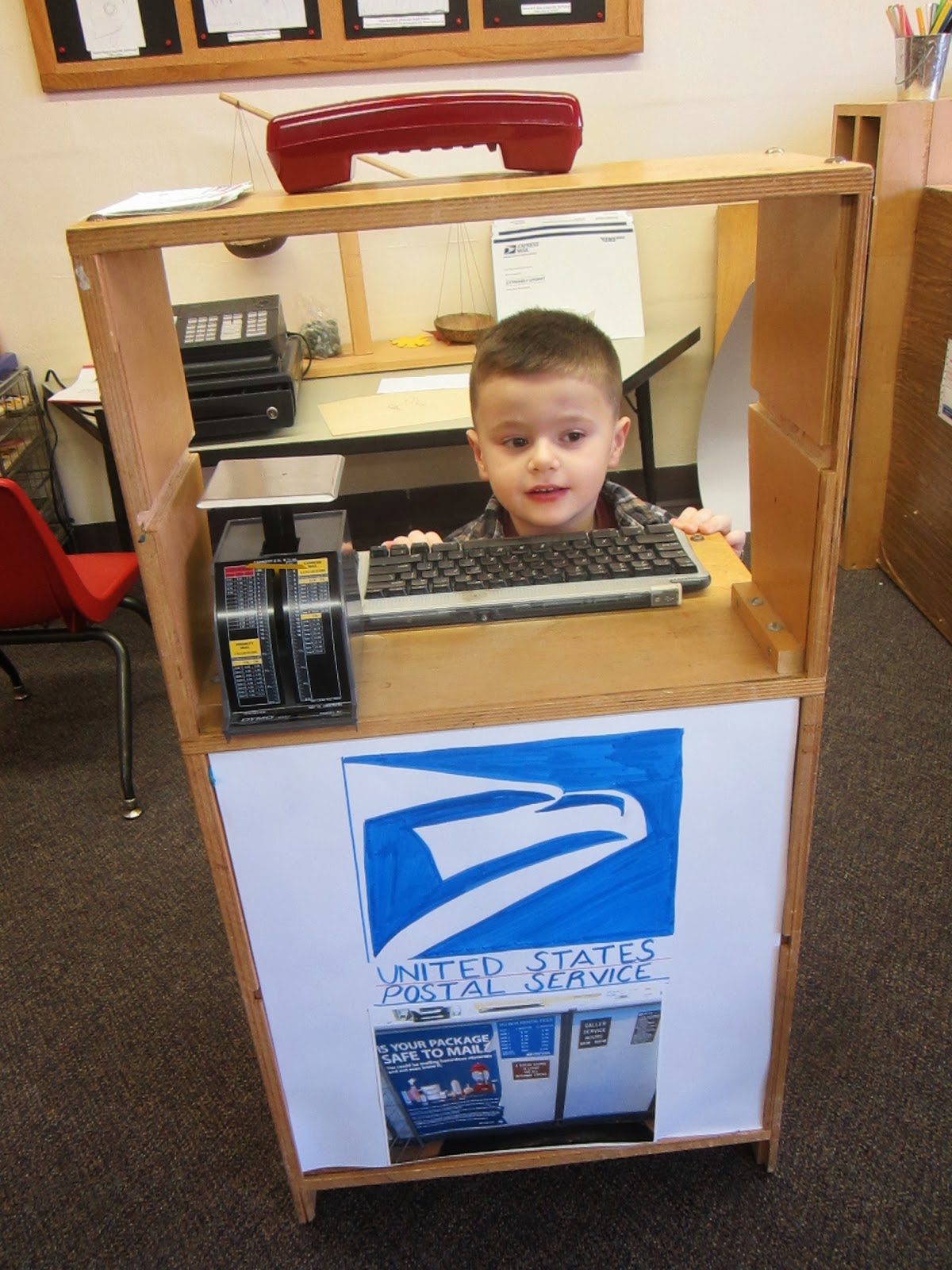 art and soul preschool: Post Office