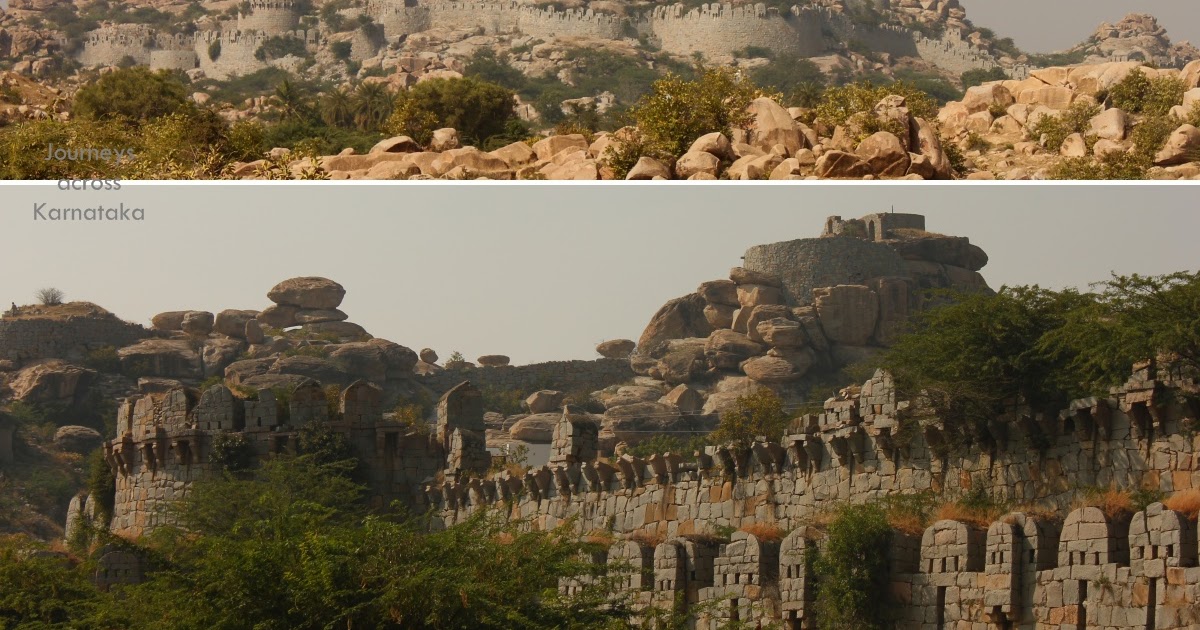 Journeys across Karnataka: Mudgal fort - part 1