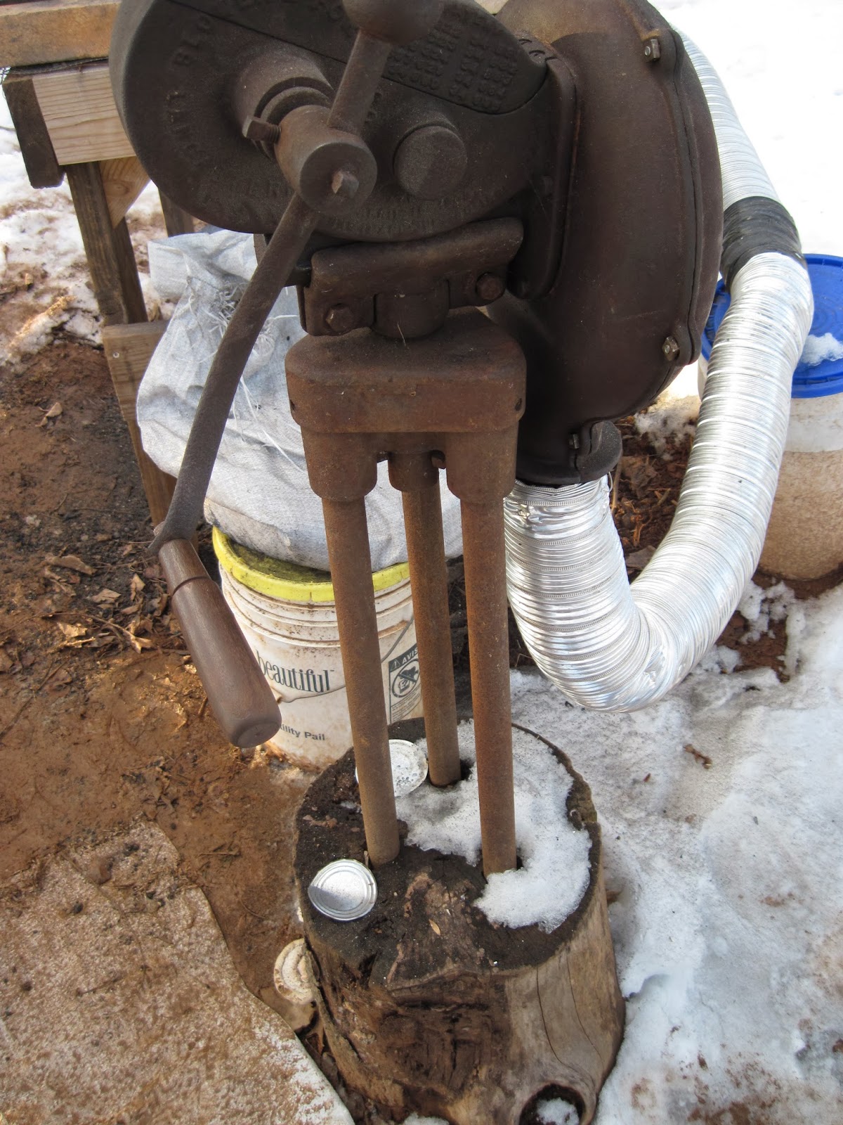 Wooden Forge *picture heavy* - Solid Fuel Forges - I Forge Iron