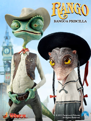 Forever Johnny Depp: Bonecos dos personagens de Rango