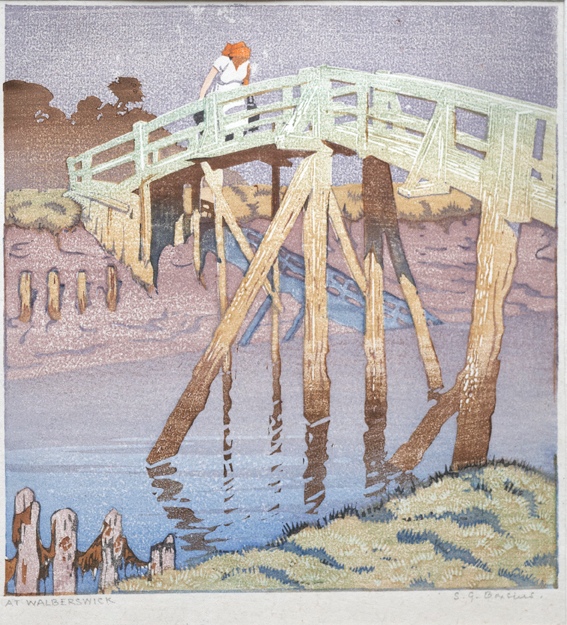 Words on Woodcuts: "At Walberswick" by Sylvan Boxsius