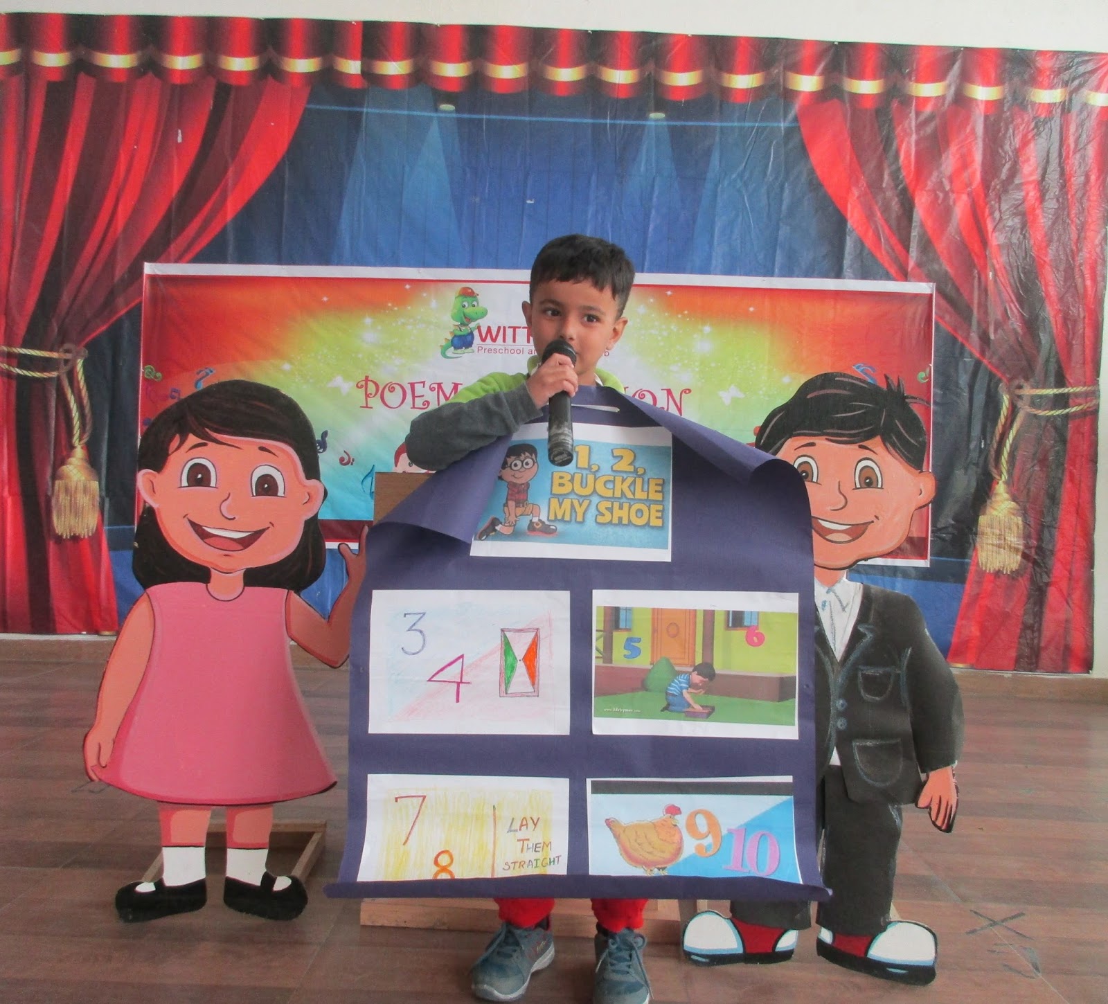 On the top of the World...: Poem Recitation Activity