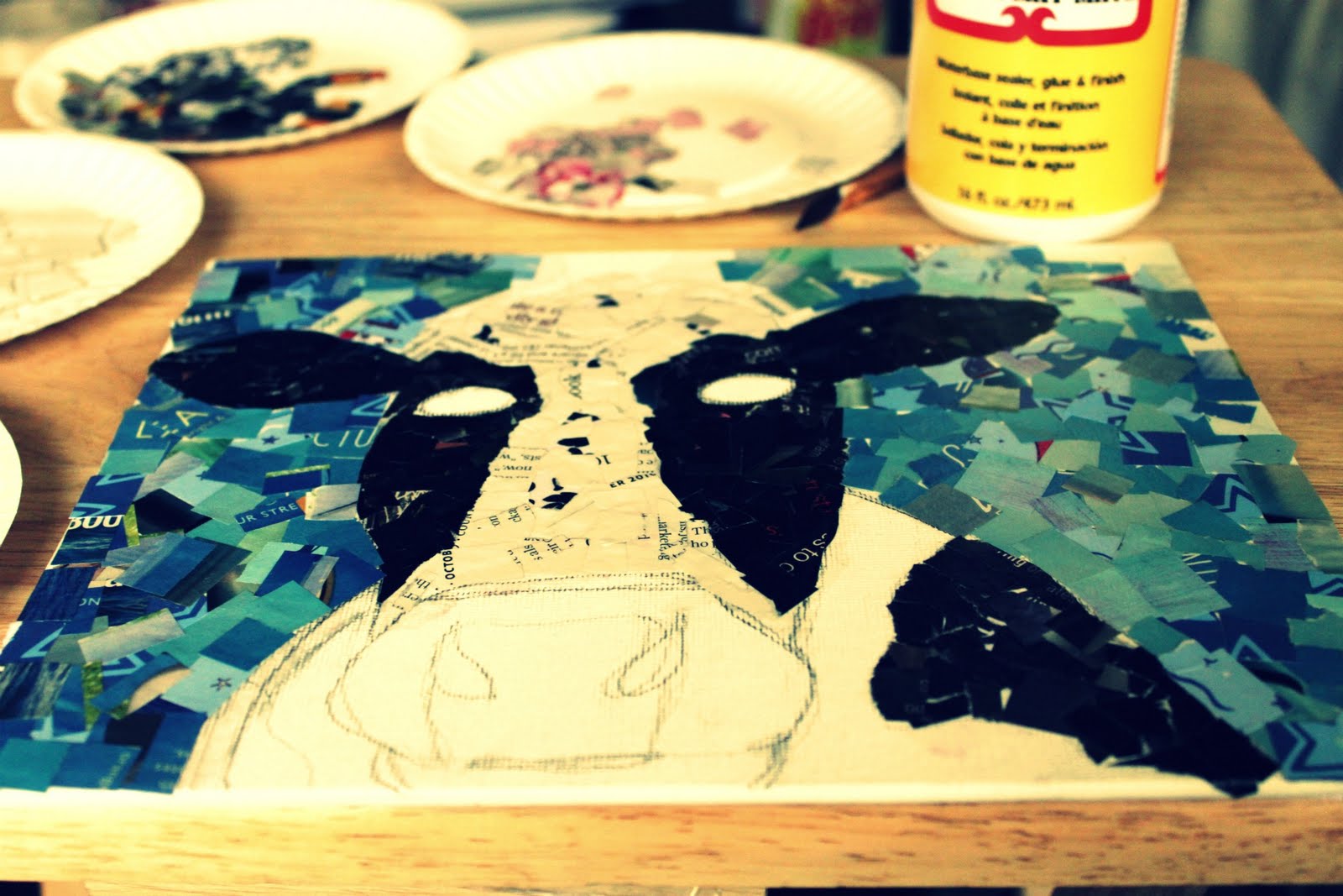 PitterAndGlink: Fun Magazine Scrap Cow Collage