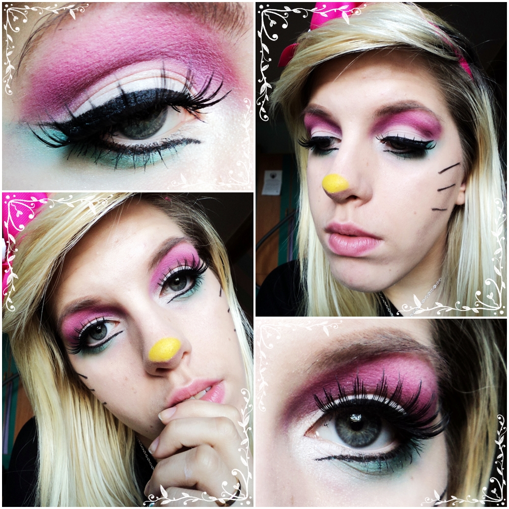 Aguss presents...: Hello Kitty makeup