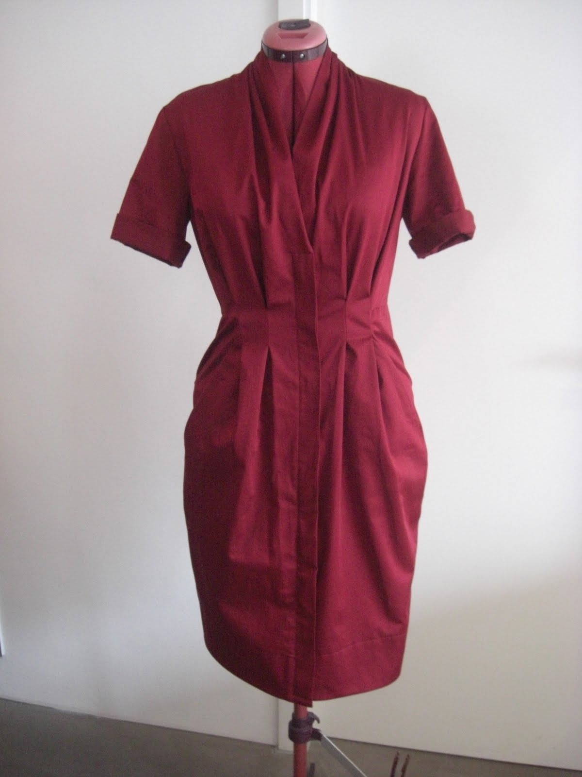 Allison.C Sewing Gallery: Vogue 1220 Donna Karan Shirtdress