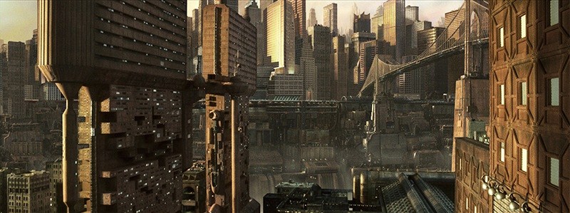 A Mirror Mirage.: Surreal Cityscapes from The Fifth Element.