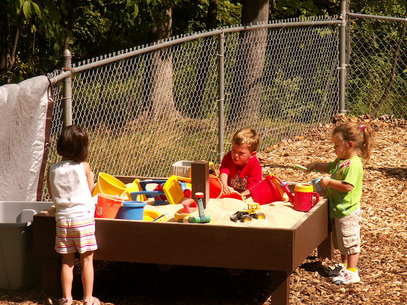 "The Kids Place" Home Daycare and Preschool: Our New Addition... a sandbox