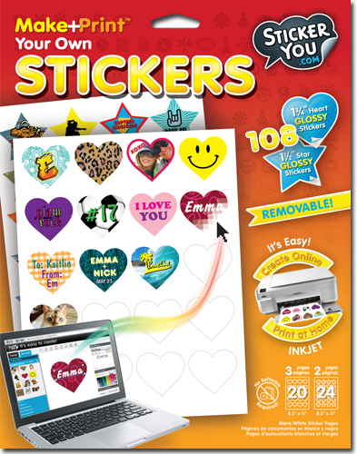 Stacy Talks & Reviews: Stickeryou.com - Make Stickers at Home