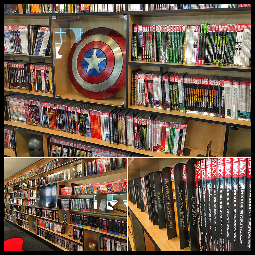 Konsèy: IDENTIDAD CORPORATIVA DE LAS OFICINAS MARVEL