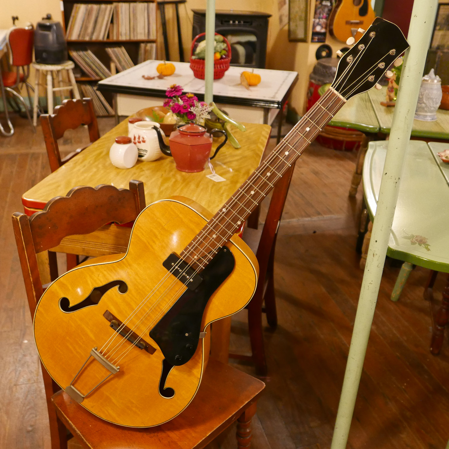 1950s National New Yorker Archtop Electric Mandocello Conversion