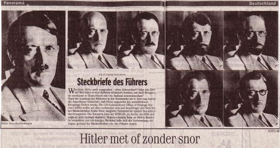 Incredible Set of Head Shots of Adolf Hitler From 1944 Show How He ...