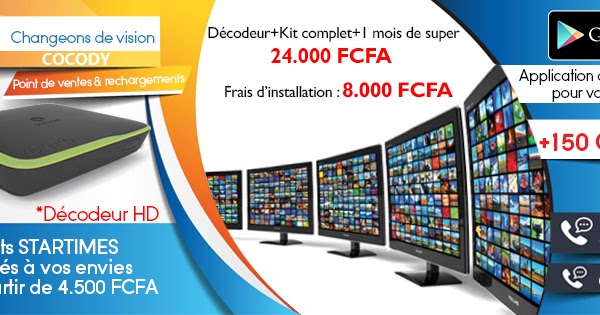 MAXOM: StarTimes disponible en Côte d'Ivoire