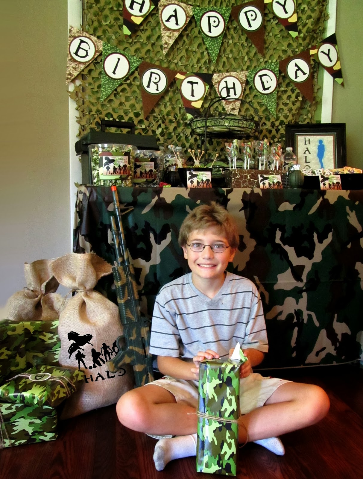 Littlebeane Boutique: Halo Birthday Party