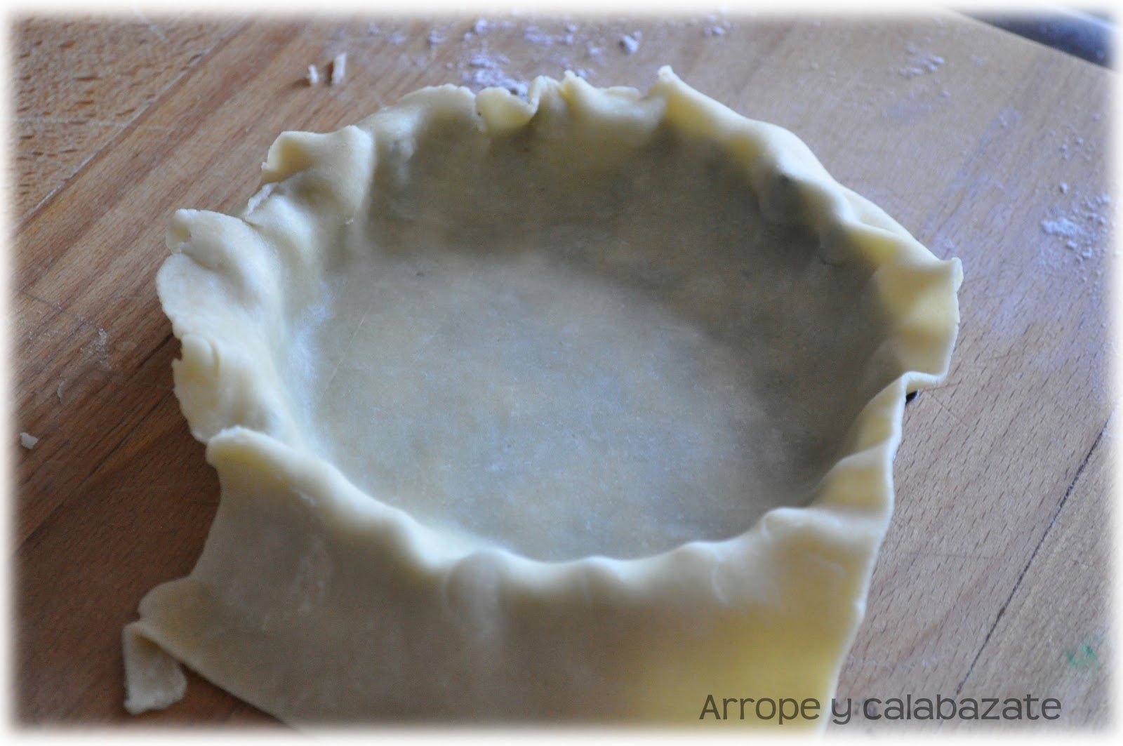 Arrope y calabazate: Maple Nut Tart